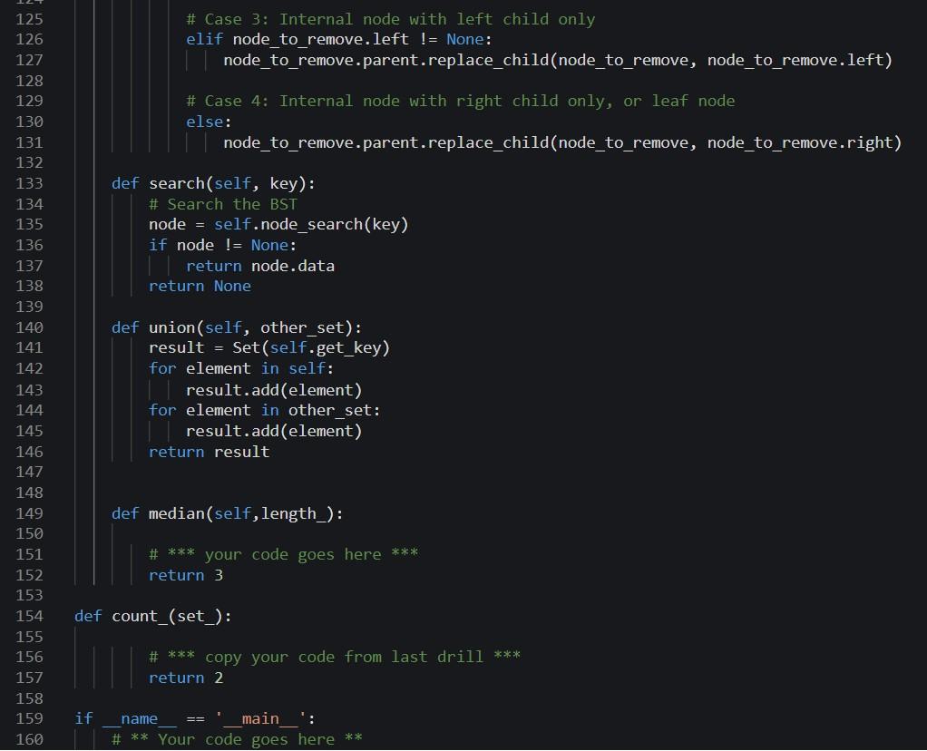 Solved 22.5 LAB: Set operations || Complete the code | Chegg.com