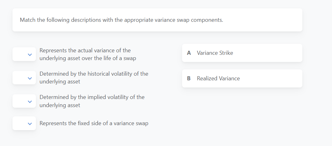 Solved Match the following descriptions with the appropriate | Chegg.com