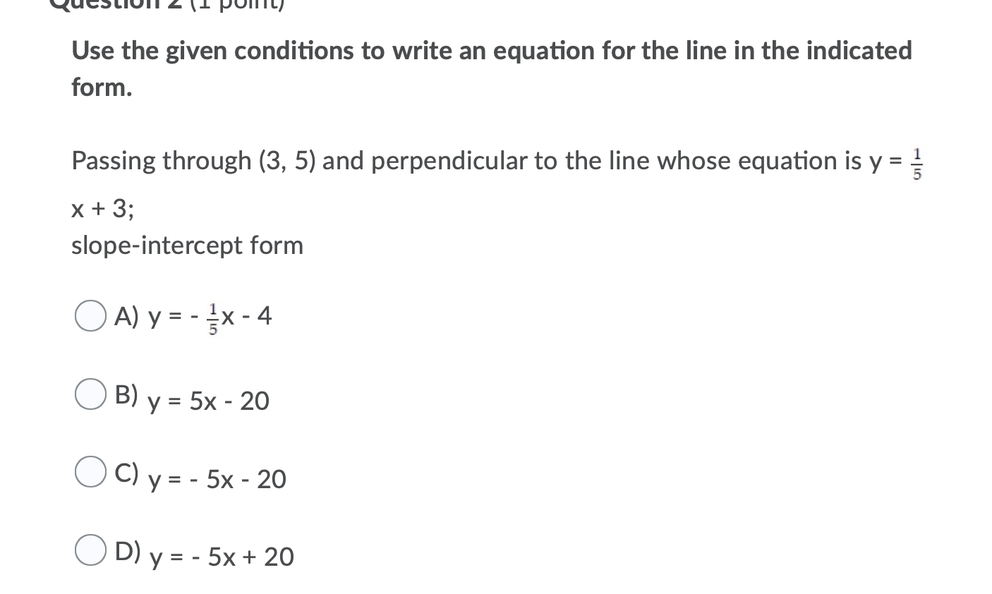 Solved Question 19 (1 point) Determine whether the equation | Chegg.com