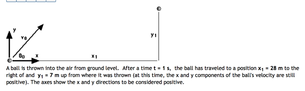 Solved 1. What was the x component of the initial velocity | Chegg.com