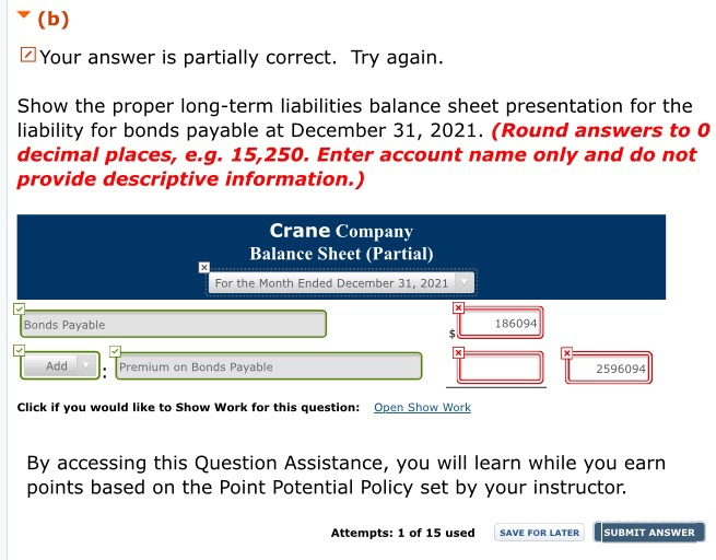 Solved Problem 15-09A a-c (Part Level Submission) On January | Chegg.com
