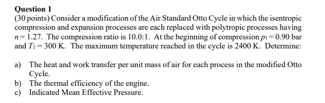Solved Question 1 (30 points) Consider a modification of the | Chegg.com
