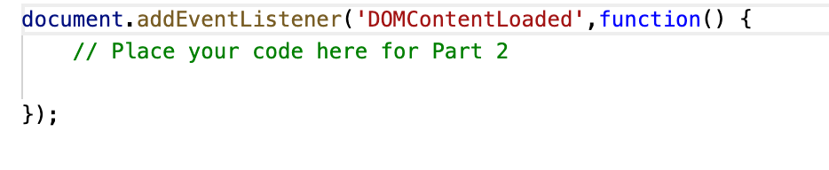 Solved a. Using the className attribute, change the class on | Chegg.com