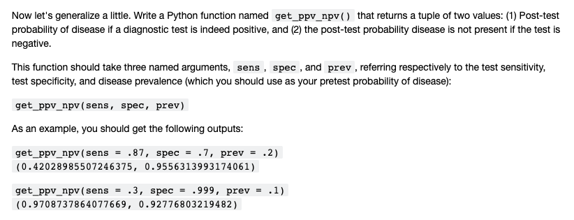 Now let's generalize a little. Write a Python | Chegg.com