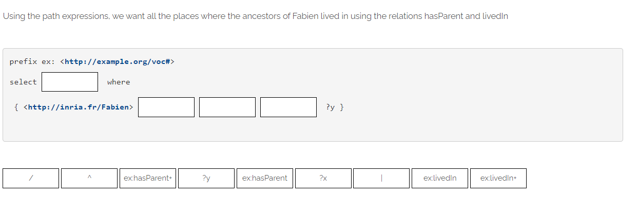 Using the path expressions, we want all the places | Chegg.com