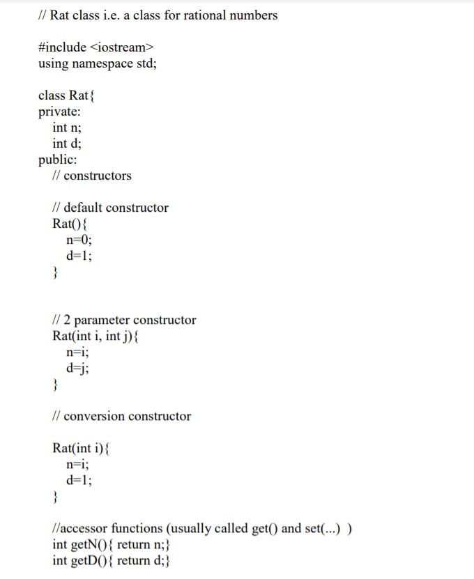 Solved REWRITE THE CODE FROM C++ TO PYTHON // Rat class | Chegg.com