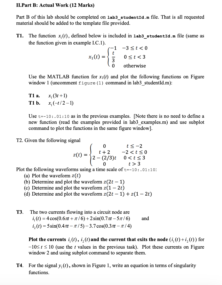 Part B of this lab should be completed on | Chegg.com