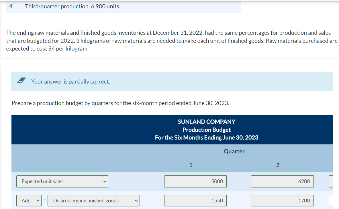 Solved iding inventory1 2 Units to be produced 5300 6350 | Chegg.com