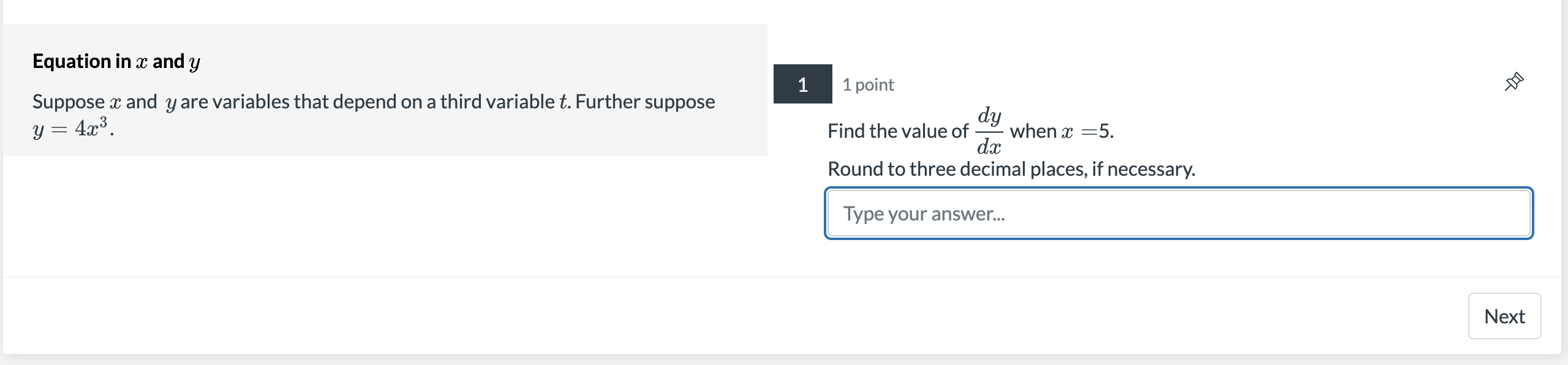Solved Equation in x and y Suppose x and y are variables | Chegg.com
