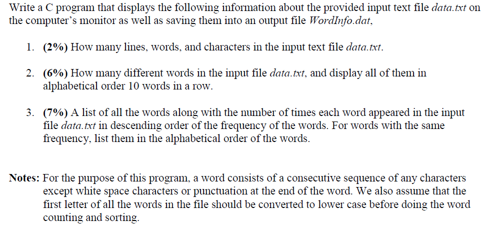 Solved Use Microsoft Visual Studio compiler please or make | Chegg.com