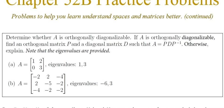 Solved Hi, I need help finding vectors in this problem I | Chegg.com