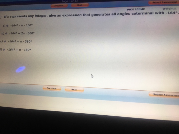 Solved Page 3 of 33 PO51205MC Weight:1 ) I n represents any | Chegg.com