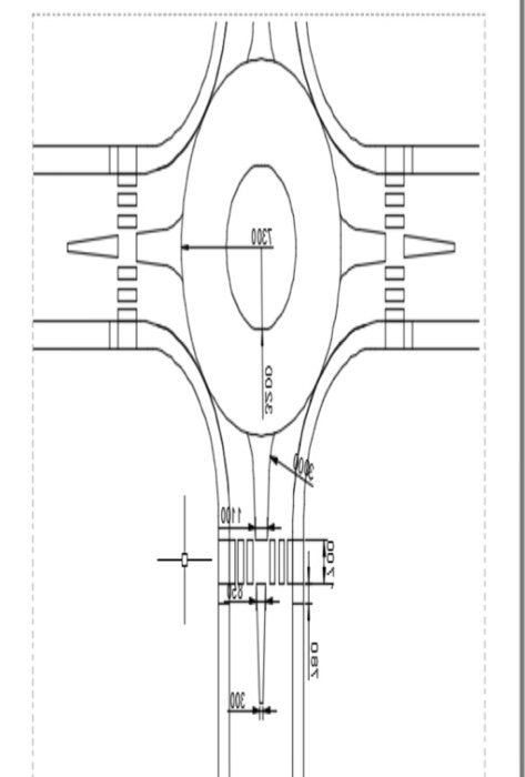 Solved 33 DD 380 Drawing 2 Draw a roundabout similar to | Chegg.com
