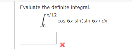 Solved Evaluate the definite integral. | Chegg.com