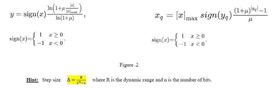 Solved For the u-law compression and expansion process as | Chegg.com