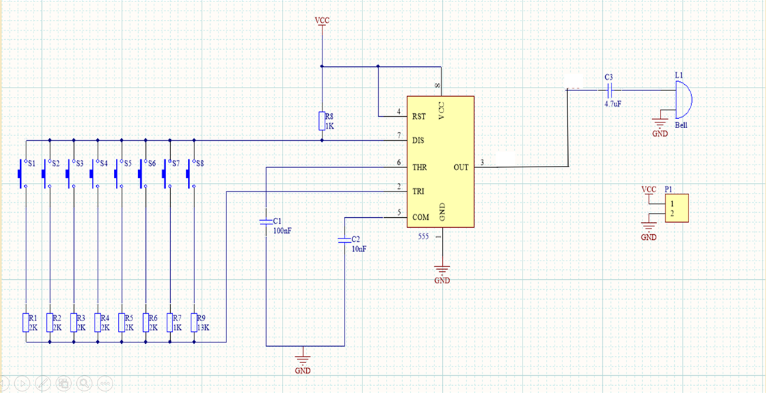 1. Complete the circuit schematic design and PCB | Chegg.com