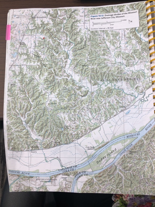 EXERCISE 10.6 Recognizing Drainage Patterns Section:- | Chegg.com