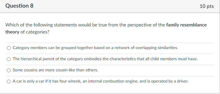 Solved Question 8 10 pts Which of the following statements | Chegg.com