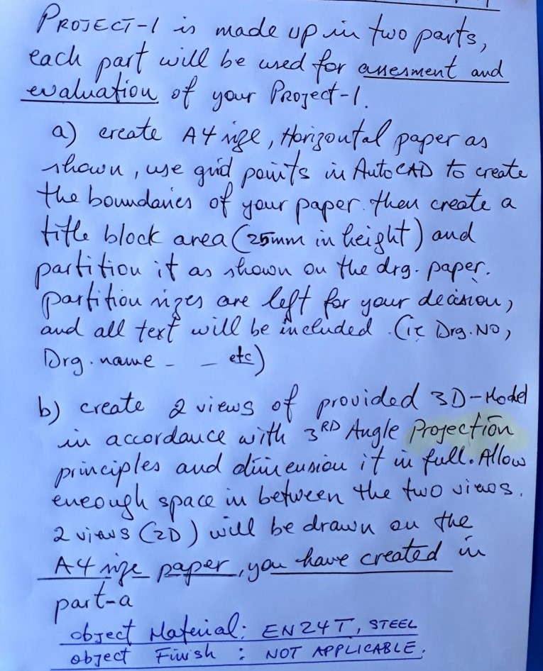 Solved Project is made up in two parts each will be used for | Chegg.com