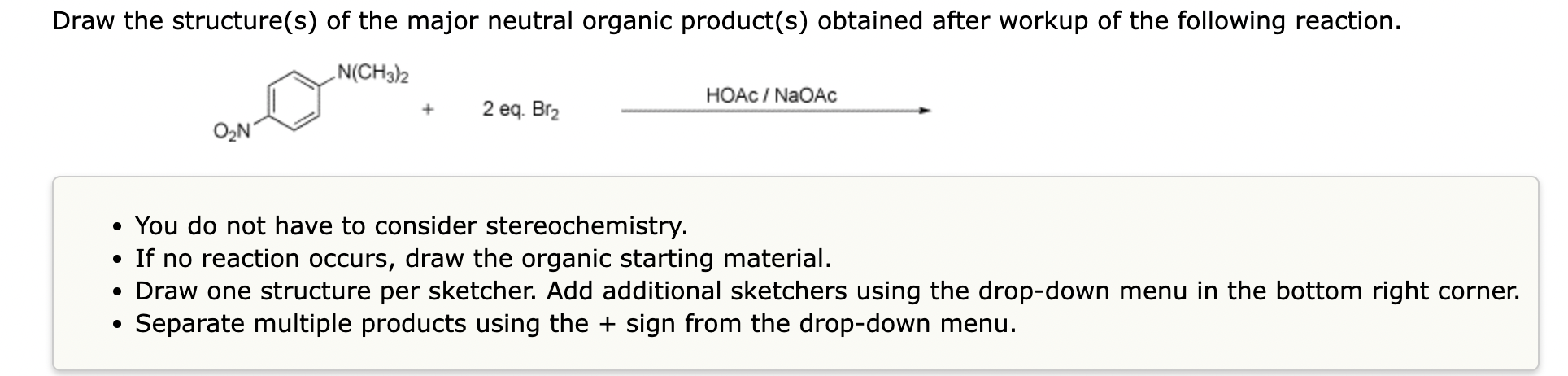 Solved Draw the structure(s) of the major neutral organic | Chegg.com
