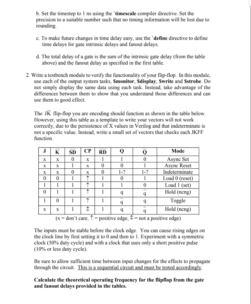 Verilog question please help me with the bold | Chegg.com Verilog question please help me with the bold | Chegg.com