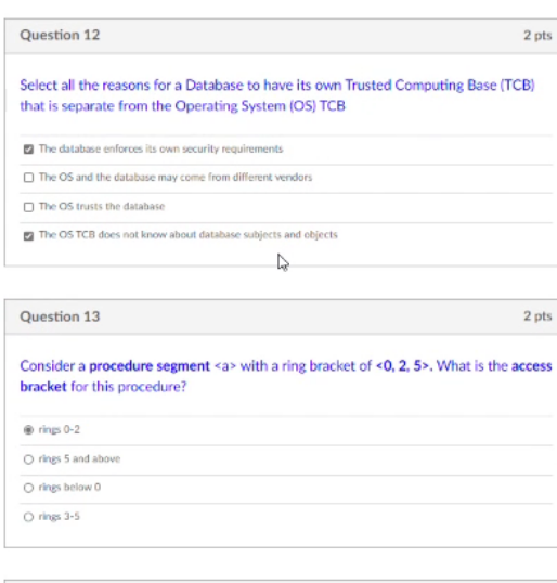 Solved Question 12 2 pts Select all the reasons for a | Chegg.com