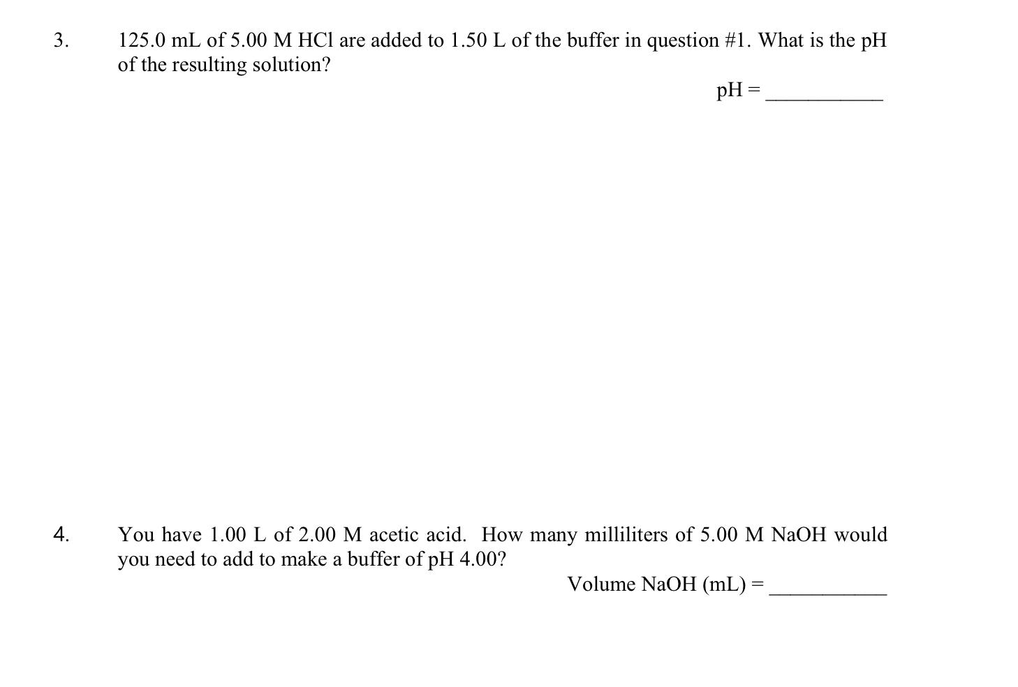 Solved Acetic acid, CH3COOH, has a Ka of 1.7 x 10-5 Please | Chegg.com