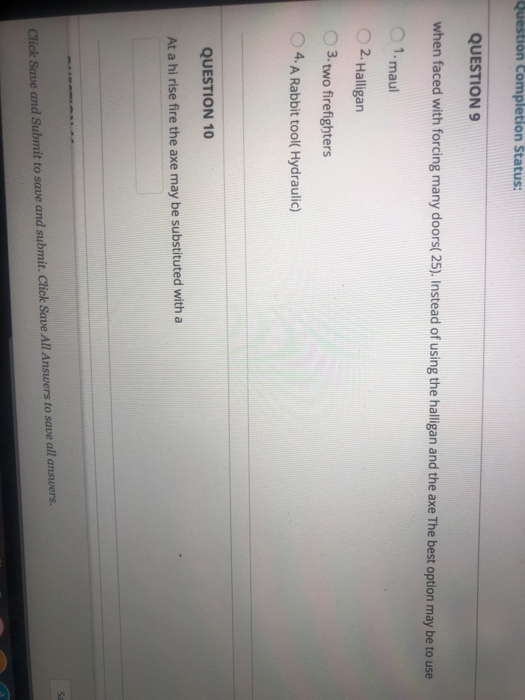 Solved Question Completion Status: QUESTION when faced with | Chegg.com