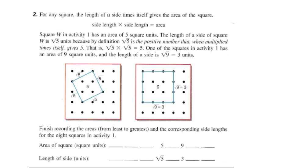 Solved Section 6.4 1. One way to determine the area of the | Chegg.com