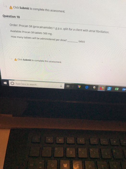 Solved Click Submit to complete this assessment. Question 10 | Chegg.com
