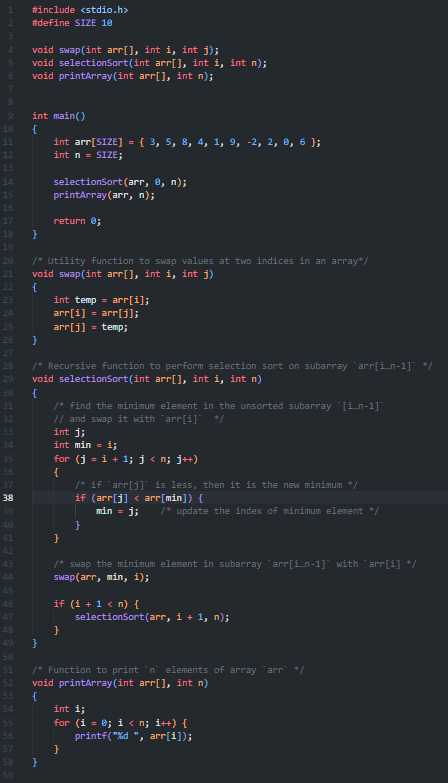 1) Compile and execute the C program so you | Chegg.com