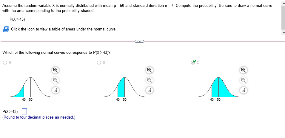 Solved Assume the random variable X is normally distributed | Chegg.com
