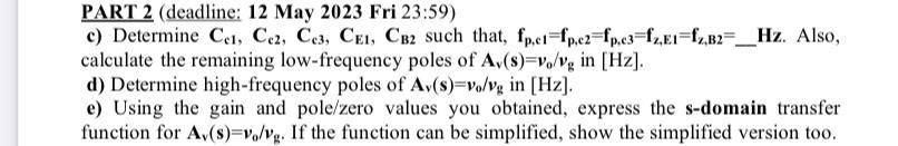 Solved NOTE: Some BJT parameter values, some DC | Chegg.com