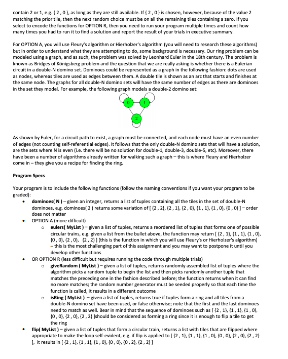 Dominoes are small rectangular game tiles divided | Chegg.com