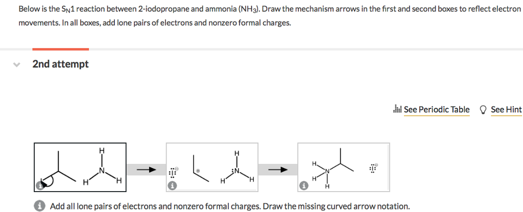 Solved Below is the SN1 reaction between 2-iodopropane and | Chegg.com