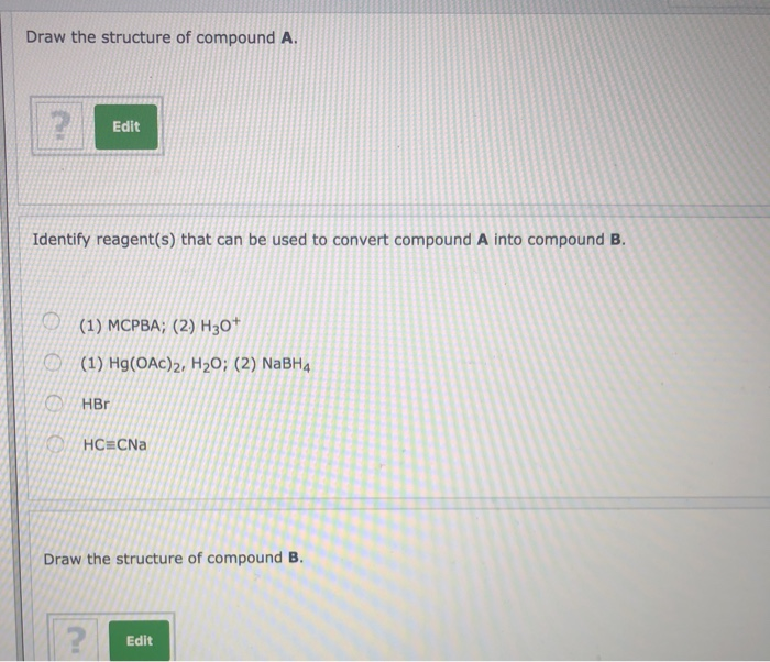 Solved Practice Problem 11.21b Identify reagents that can be | Chegg.com