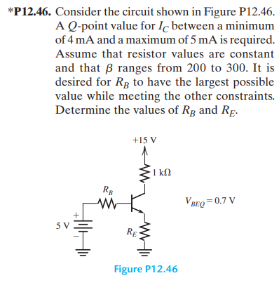 *P12.46. ﻿Consider the circuit shown in ﻿Figure | Chegg.com