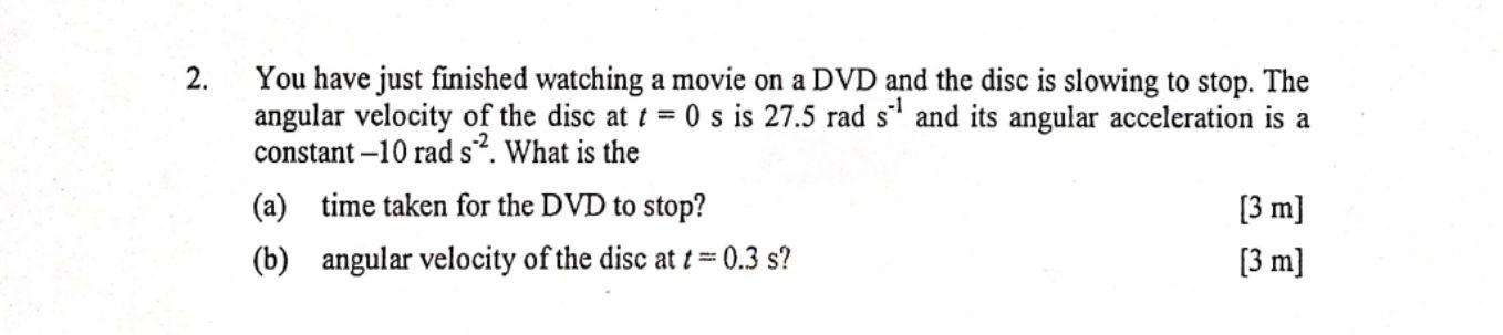 Solved You have just finished watching a movie on a DVD and | Chegg.com