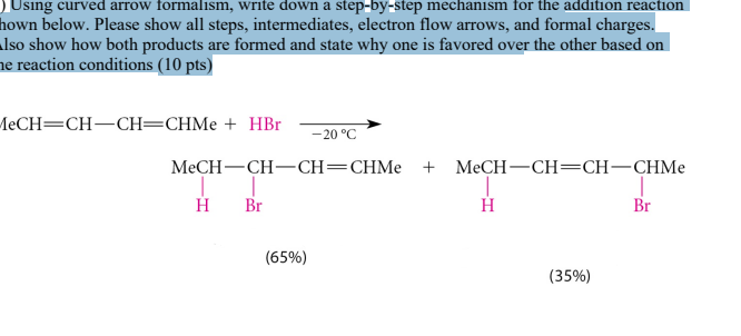 Solved Using curved arrow formalism, write down a | Chegg.com