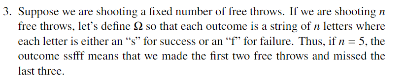 Solved Suppose we are shooting a fixed number of free | Chegg.com