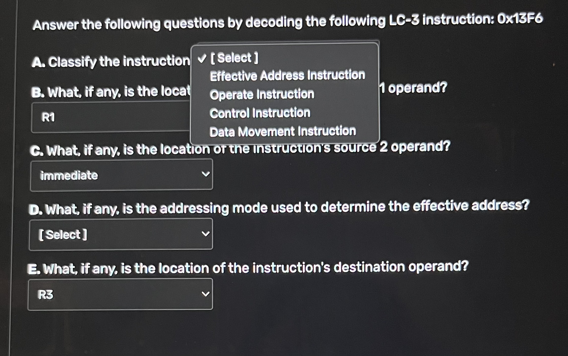 Solved Answer the following questions by decoding the | Chegg.com