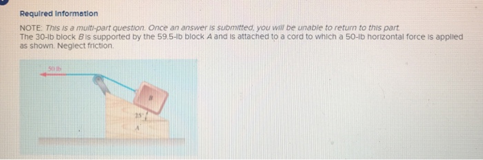 Solved Required Information NOTE: This is a multi-part | Chegg.com Solved Required Information NOTE: This is a multi-part | Chegg.com