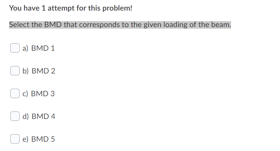 Solved Question 1 (0.2 points) X DO a) BMD 1 b) BMD 2 BMD | Chegg.com