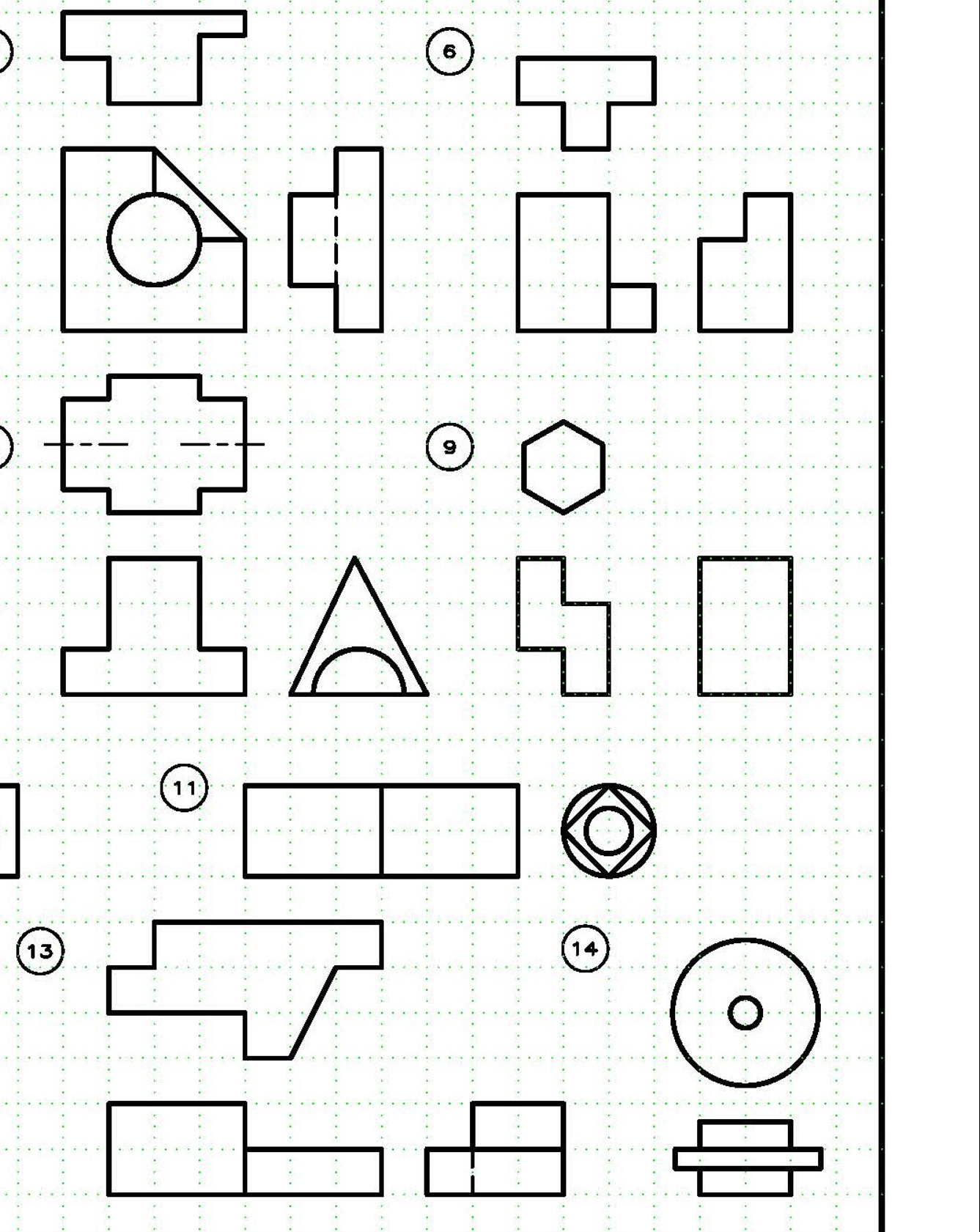 Solved isometric drawing: complete the drawings missing | Chegg.com