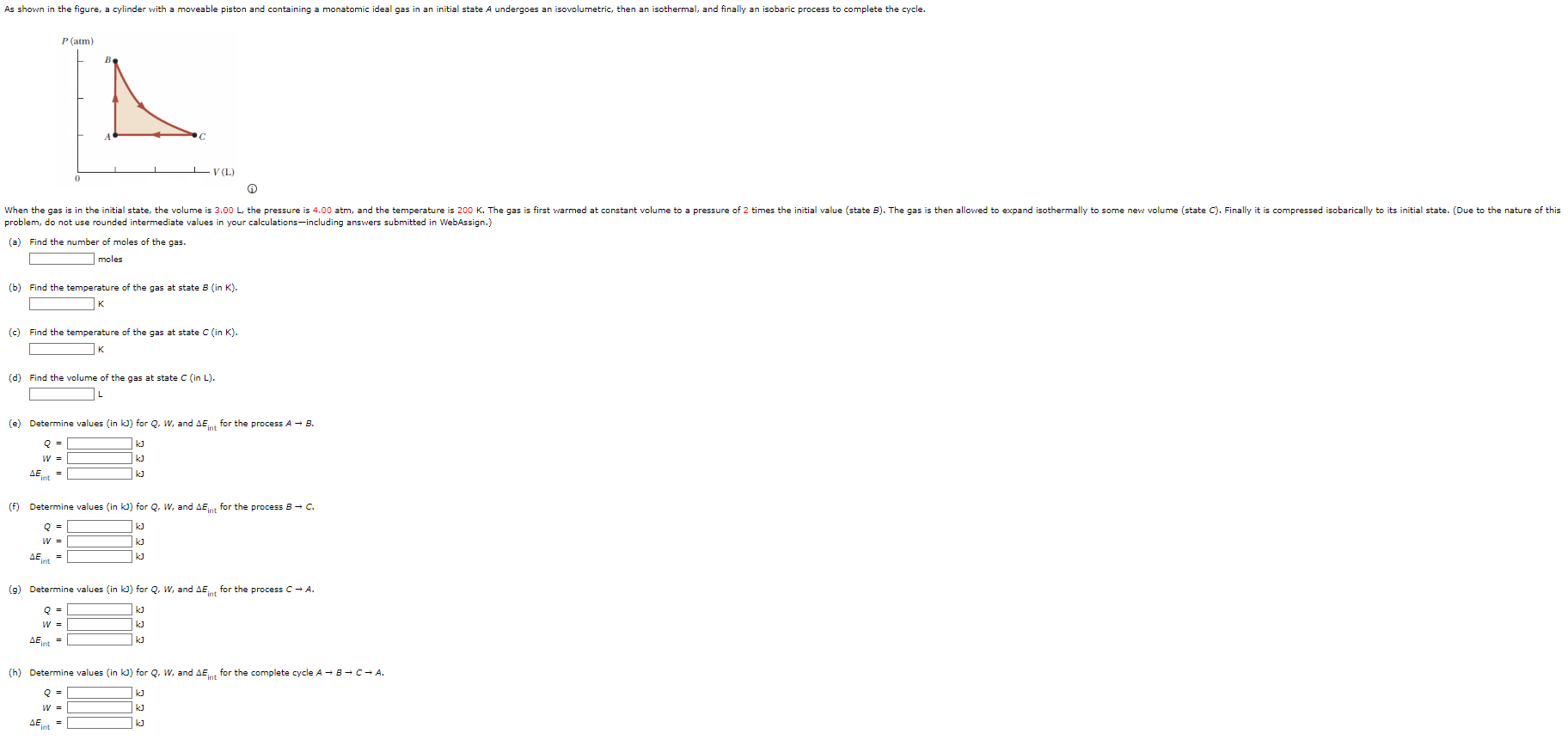 As shown in the figure, a cylinder with a moveable | Chegg.com