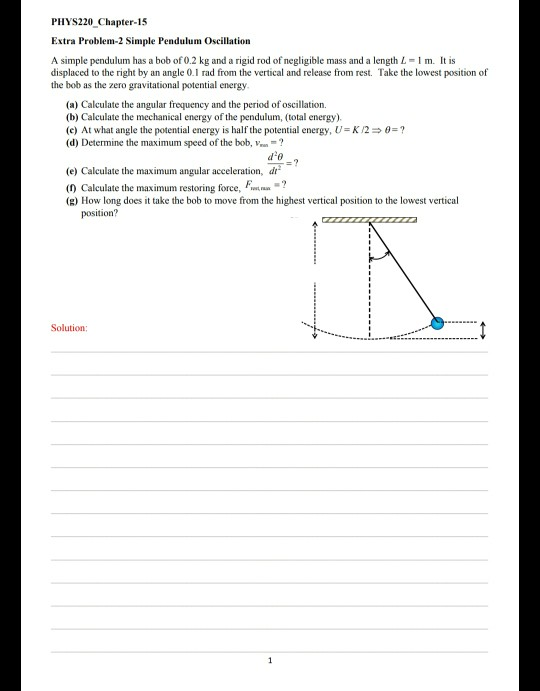 Solved PHYS220_Chapter-15 Extra Problem-1 Spring-mass | Chegg.com