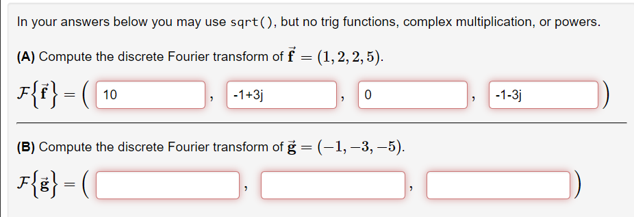 Solved In your answers below you may use sqrt(), but no trig | Chegg.com