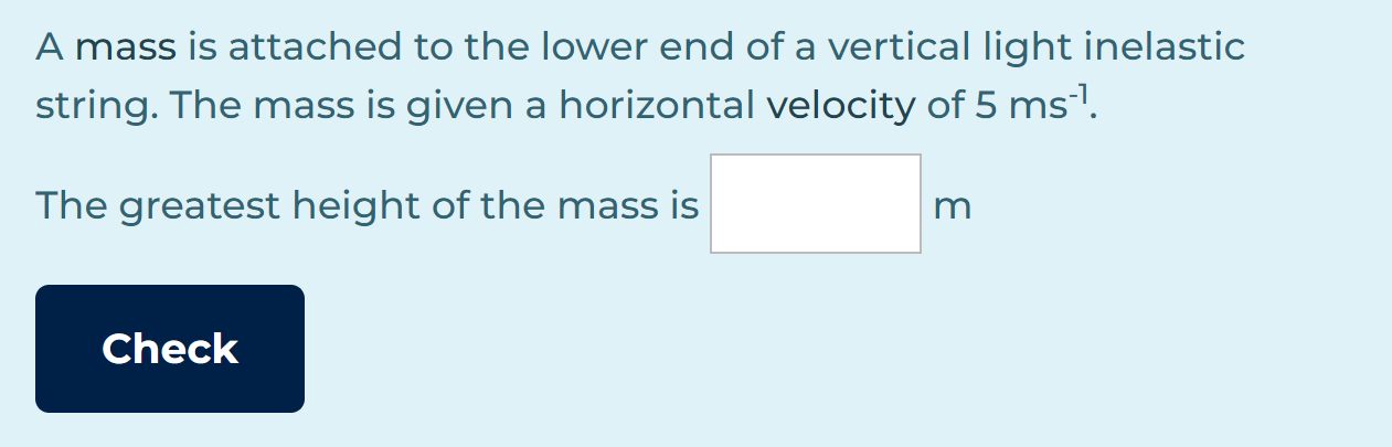 Solved A mass is attached to the lower end of a vertical | Chegg.com