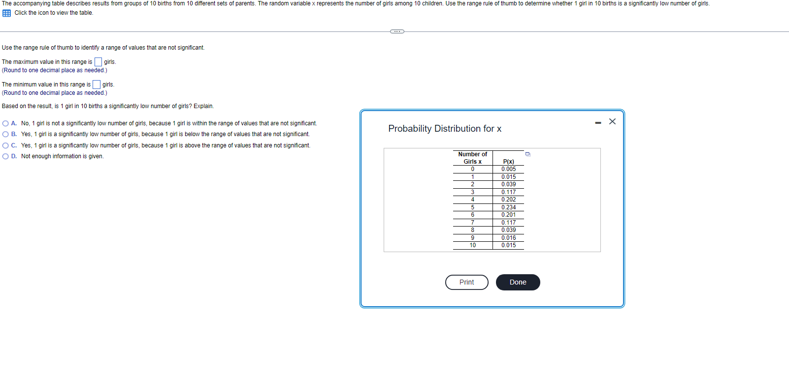 Solved Use the range rule of thumb to identify a range of | Chegg.com
