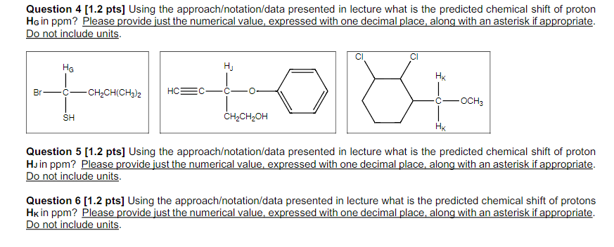 Solved Question 4 (1.2 pts] Using the approach/notation/data | Chegg.com